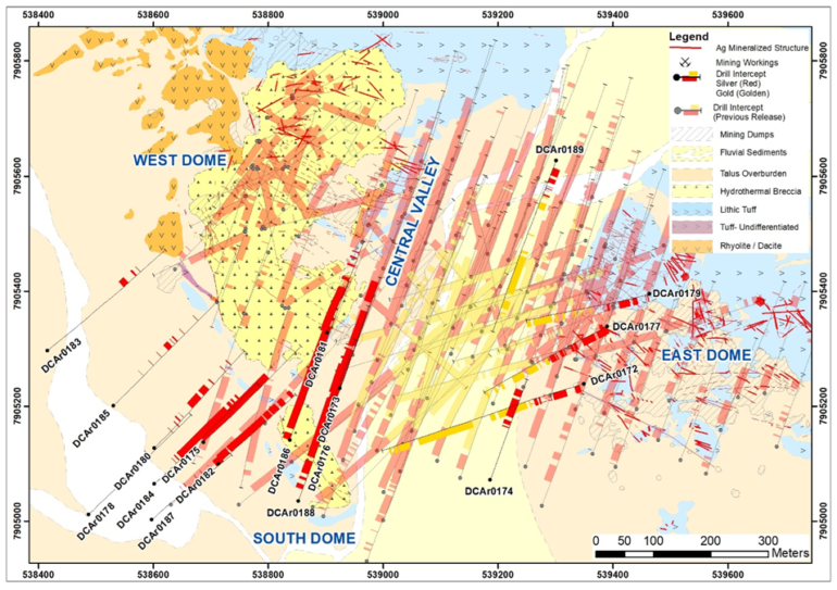 New Pacific Intersects 183 Meters Grading 92 Grams Per Tonne Silver in ...